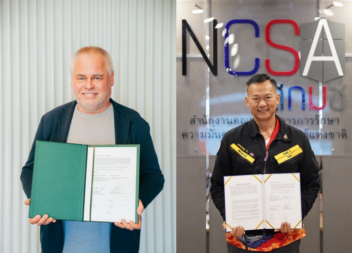 Kaspersky and NCSA sign MoU to boost Thailand's cybersecurity ...