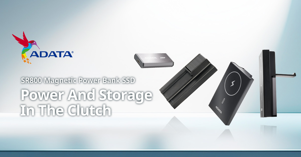 ADATA Launches World's First Two-in-one External SSD Integrated with ...